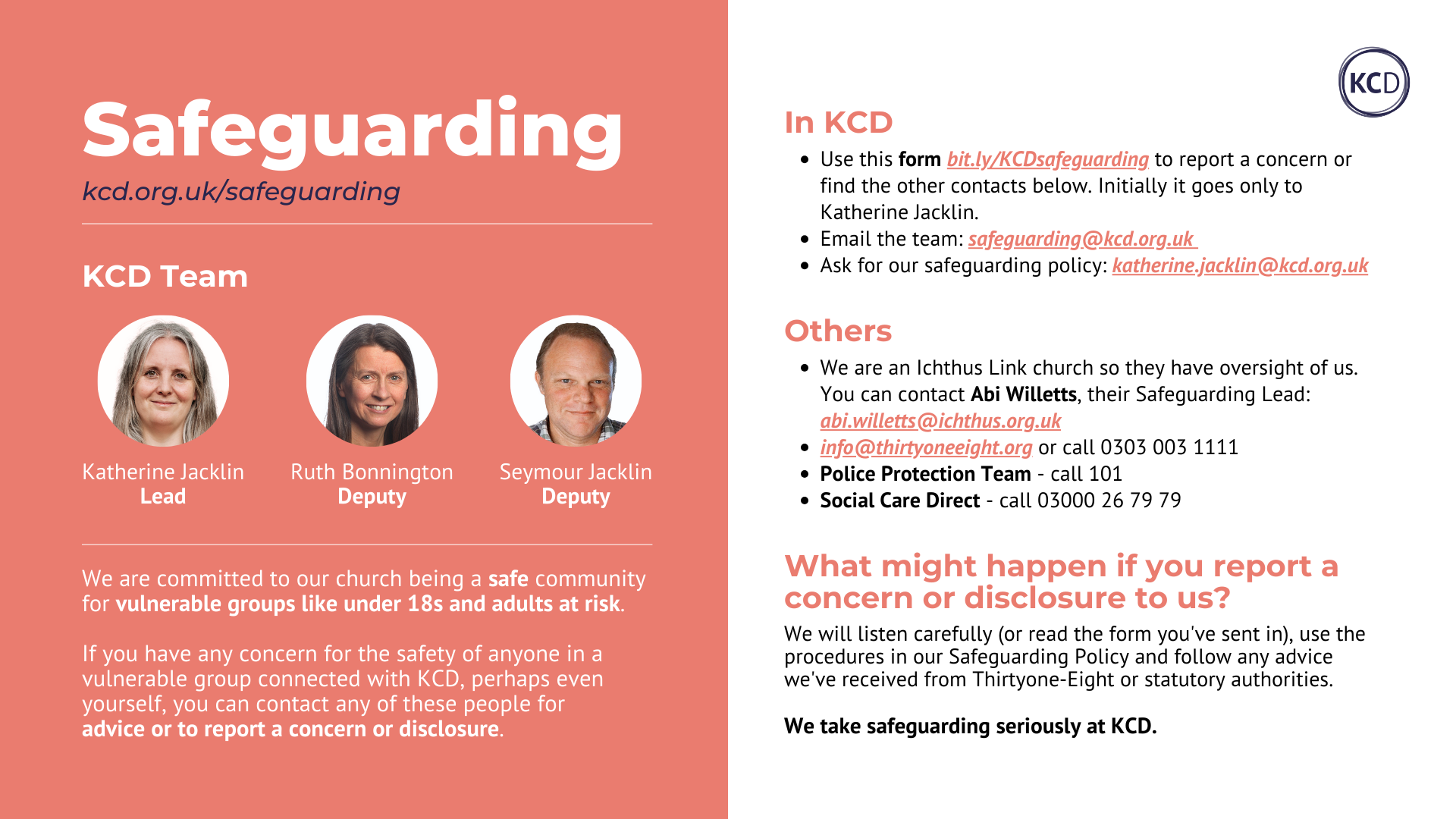 King's Church Durham – Safeguarding Policy Statement